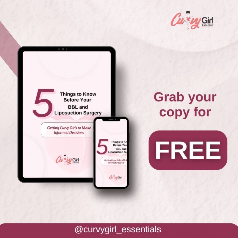 Get 5 Things to Know Before Your BBL and Liposuction Surgery by Curvy ...