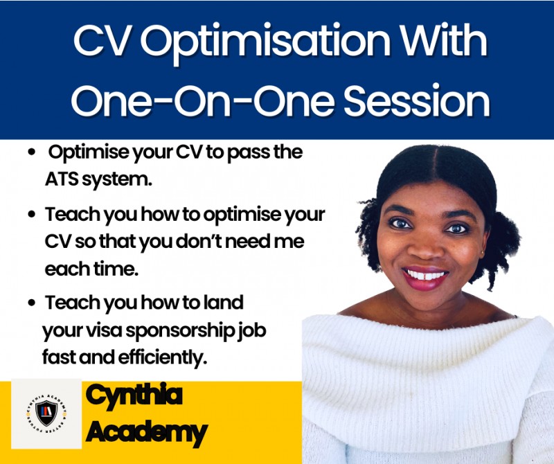 Buy CV Optimisation and One-on-one Session for Non-Tech Jobs by Cynthia ...