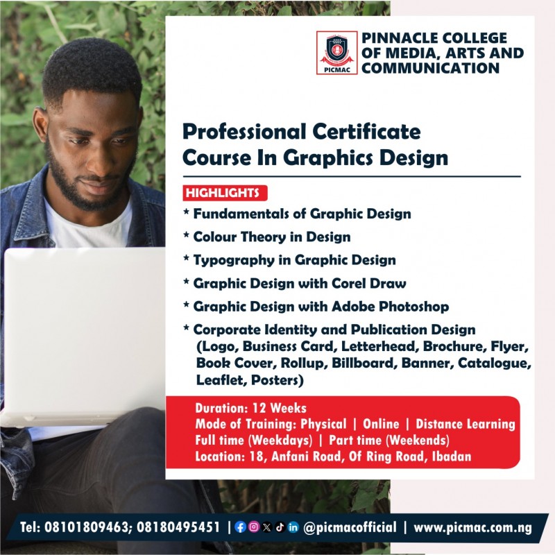 Buy GRAPHIC DESIGN TRAINING IN IBADAN by Cyril Isi on Selar