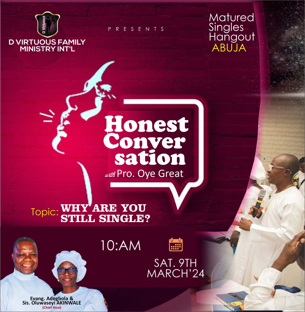 Buy Honest Conversations with Pro. Oye Great! by D Virtuous Family ...