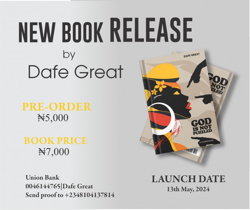Buy God is not Puzzled by Dafe Great on Selar