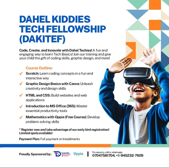 Buy Kiddies Tech Fellowship by DaHel Consultants and Techies on Selar
