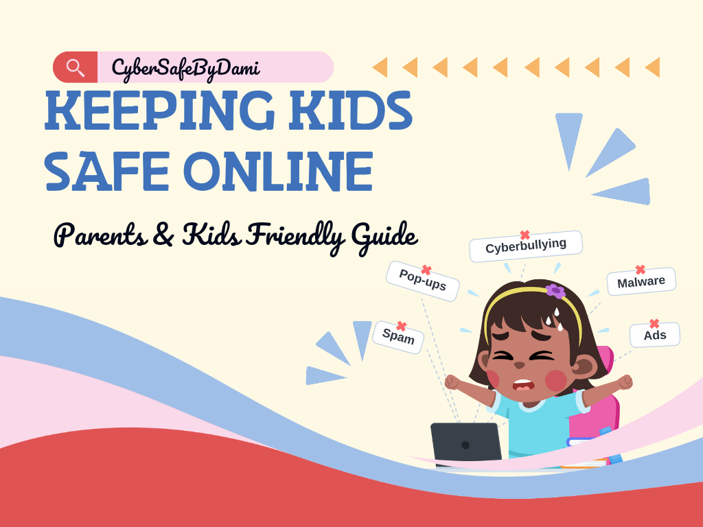Buy Keeping kids safe online: Parent & Kids friendly guide by Dami Ada on Selar