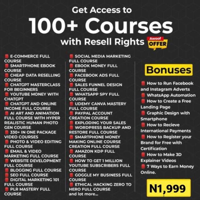 Buy Get Access to 100+ Digital Courses to grow your business by ...