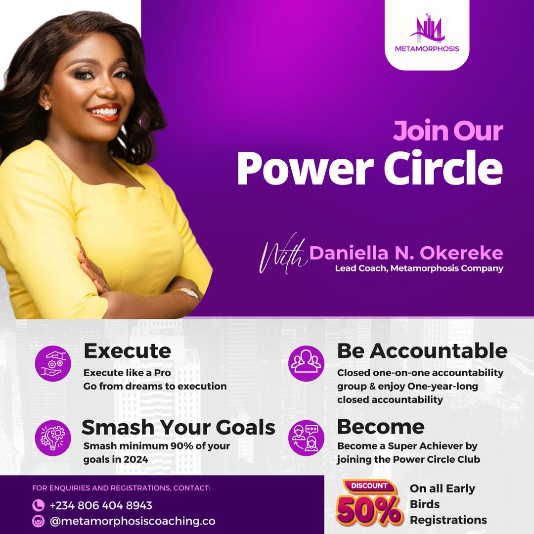 Buy The PowerCircle by Daniella Okereke on Selar