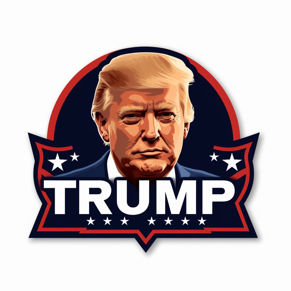 Buy TRUMP-24 Stickers 2.0 - Custom-made design ⭐⭐⭐⭐⭐ by DaniSoft ITS on ...
