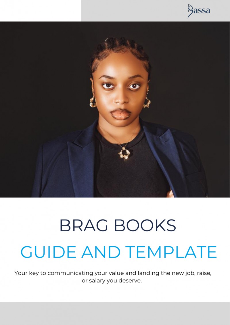 Get Brag book guide and template by Dassa on Selar