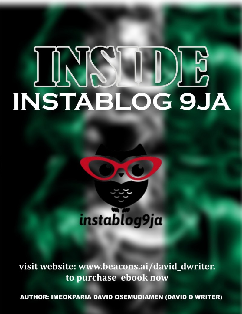 Buy ''INSIDE INSTABLOG NAIJA'' by Imeokparia David Osemudiamen (DAVID D WRITER). by David D ...