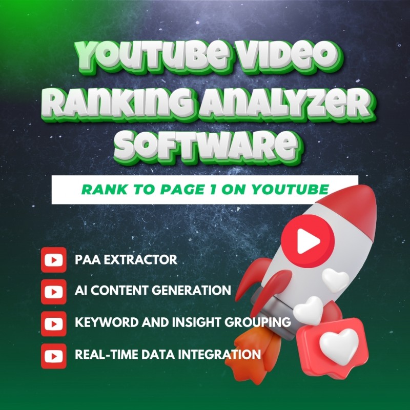 Buy YouTube Video Ranking Analyzer by Diggitech Academy on Selar