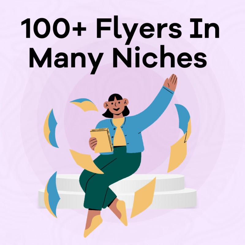 Buy 100+ Flyers In Many Niches by My Templates and I on Selar
