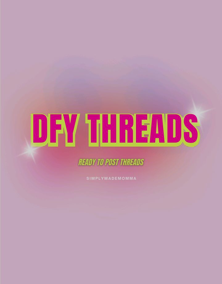 Buy DFY Threads by Digitalwith.Jay on Selar