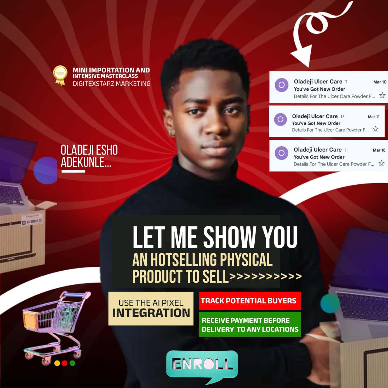 Buy NEWBIE EXPO ECOM BLUEPRINTS (NEEB) PIXEL AI INTEGRATION ECOM PROGRAM by Oladeji Esho on Selar