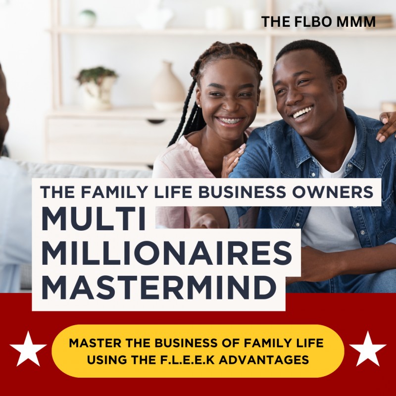 Buy The FLBO MULTI MILLIONAIRES MASTERMIND (ONE TIME PAYMENT) by Chidinma Nwobi on Selar