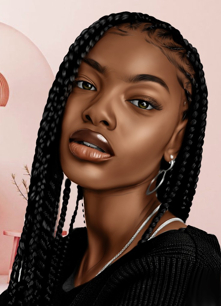 Get Digital realistic drawing/painting by Divine Chidi on Selar