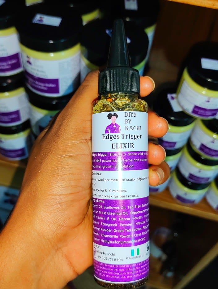 Buy Edges Trigger Elixir(100mL) by DIYs By Kachi on Selar
