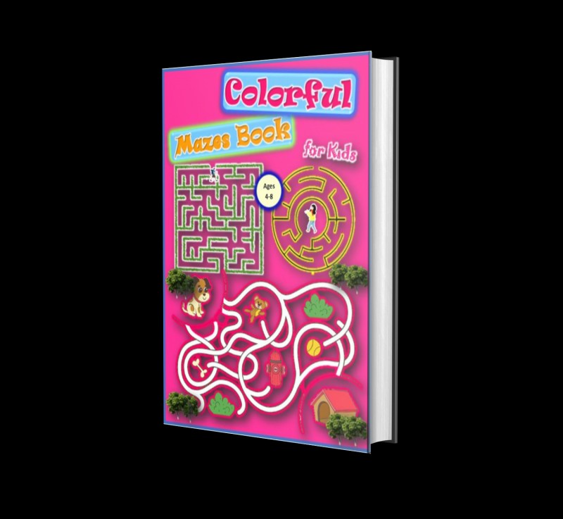 Buy Colorful Mazes Book for Kids by Digital Mart Pro! on Selar