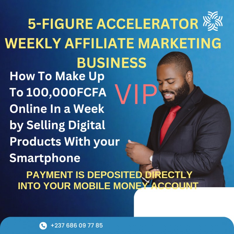 Buy 5-Figure Accelerator Weekly with Smartphone and Data by Affiliate marketing VIP by Doungmo ...