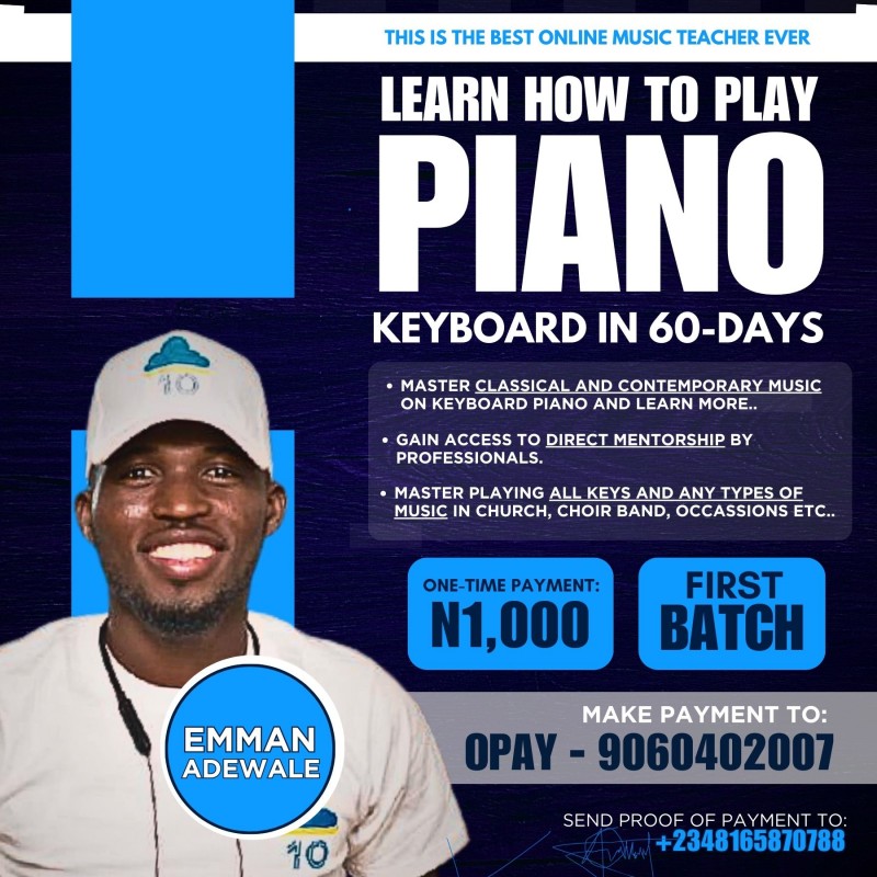 Buy PIANO KEYBOARD MASTERCLASS (UPDATED) by Dynamic Music School on Selar