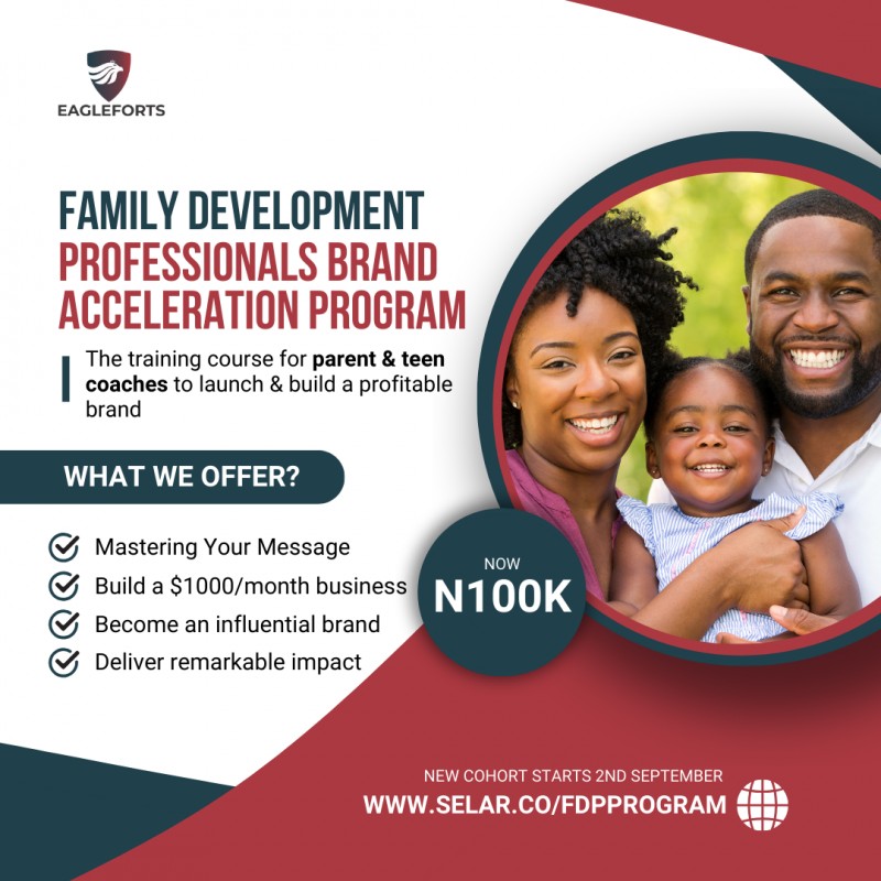 Buy Family Development Professionals Brand Acceleration Program | Training For Parent, Children ...