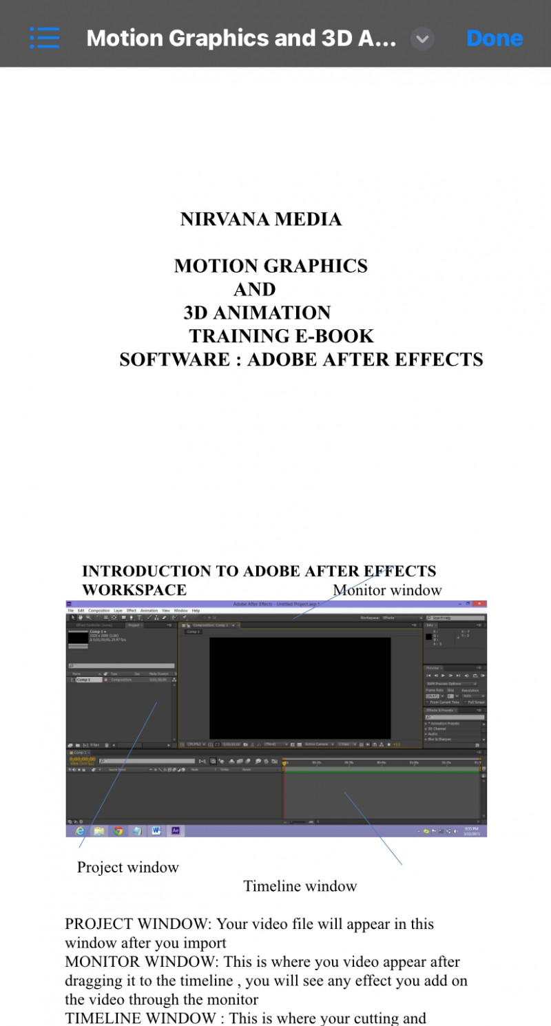 Buy Motion Graphics And 3D Animation Training E-Book by HNWMEDIA on Selar