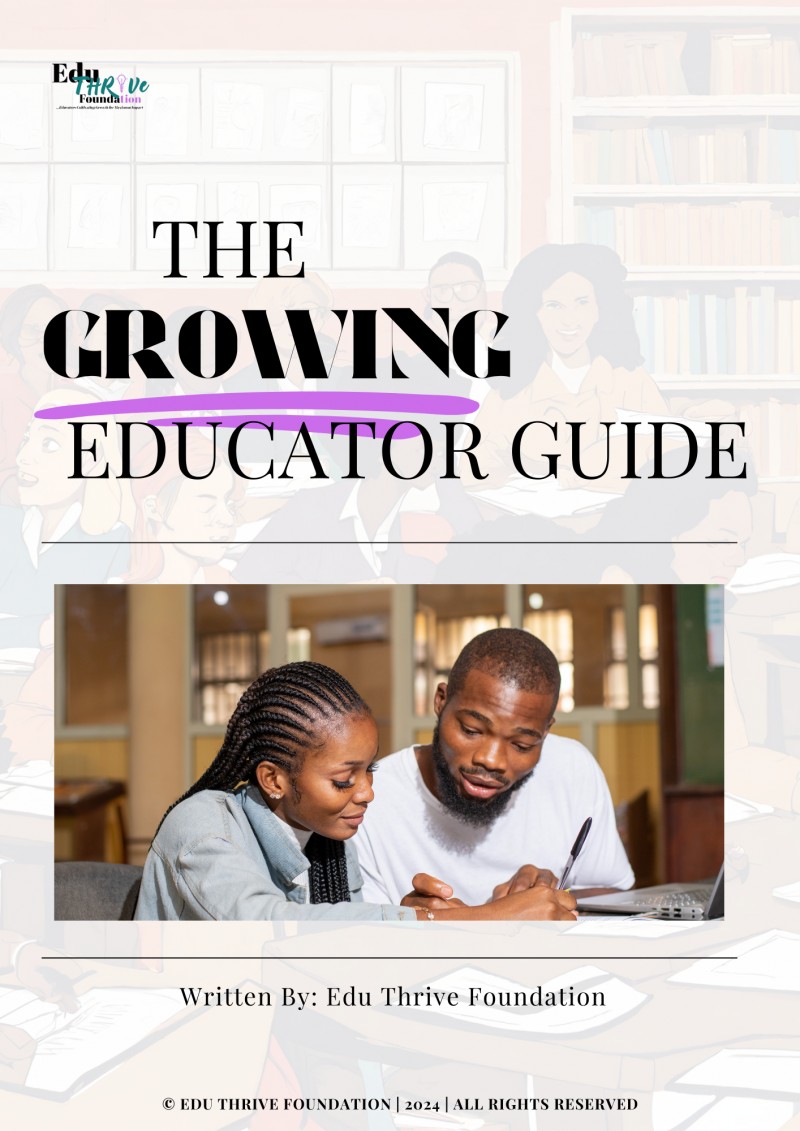 Get The Growing Educator Guide by Edu Thrive on Selar