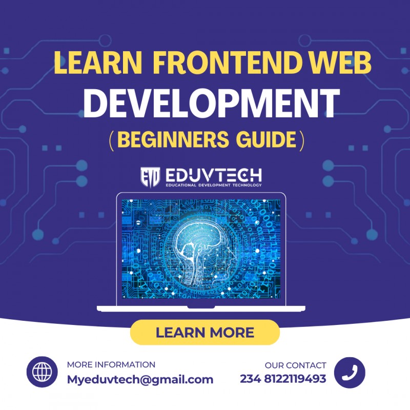 Buy Frontend Web Development by Eduvtech on Selar