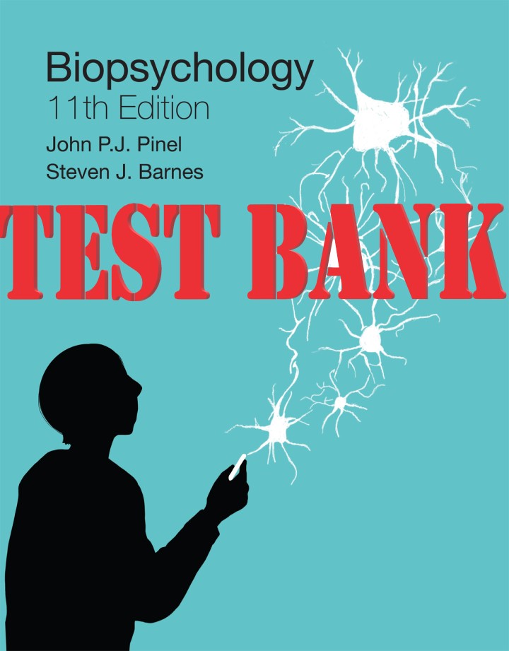 Buy Test Bank For Biopsychology, 11th Edition by John P.J. Pinel Steven ...