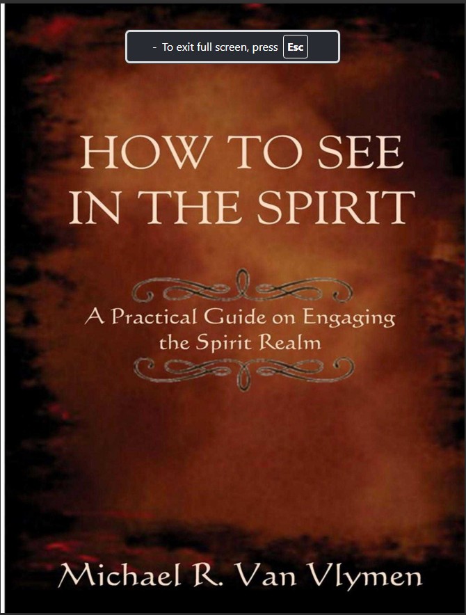 Buy How to See in the Spirit - Michael Van Vlymen by Emmanuel Fire on Selar
