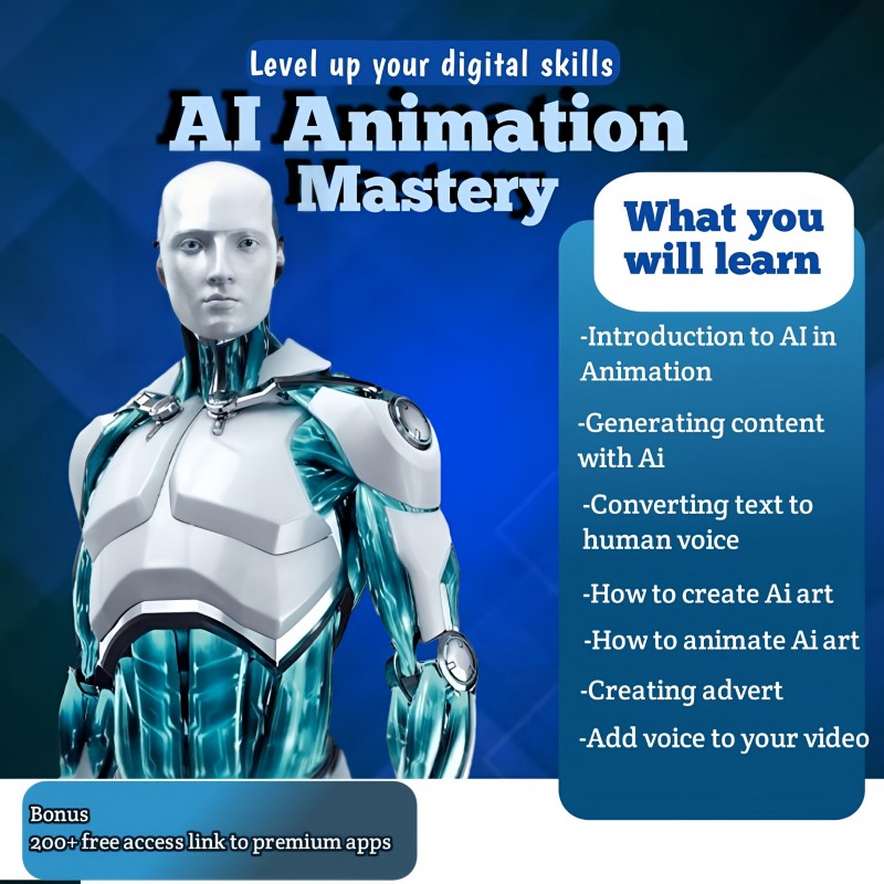 Buy Ai Animation Mastery by Emmanuel Uchechukwu on Selar