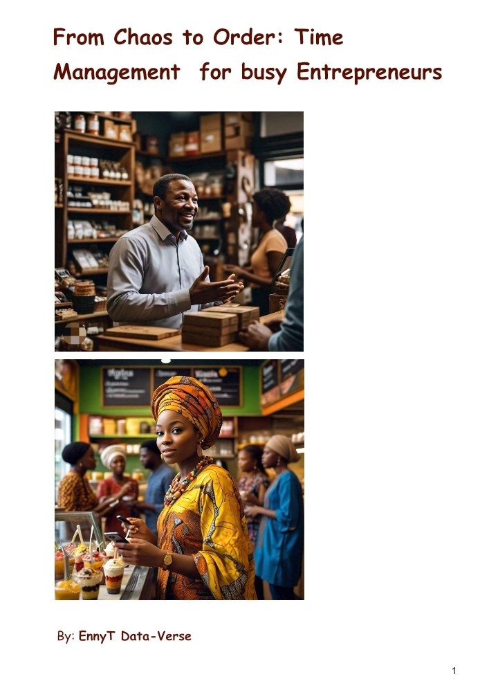 Get Time Management for Busy Entrepreneurs by Enitan Irenitemi on Selar