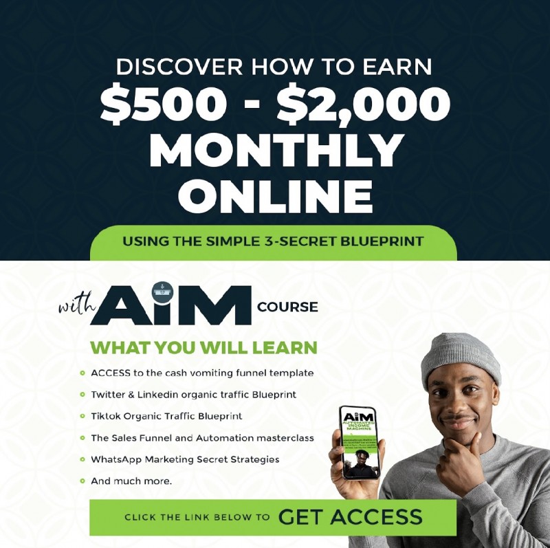Buy AUTOMATED INCOME MACHINE COURSE (AIM) by ENUNWA IJEOMA on Selar