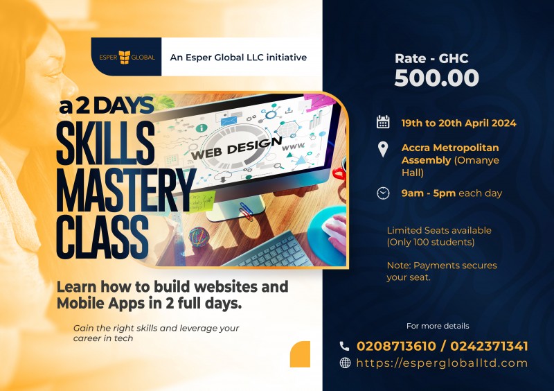 Buy A 2 Days Skills Mastery Ticket by Esper Business Academy on Selar