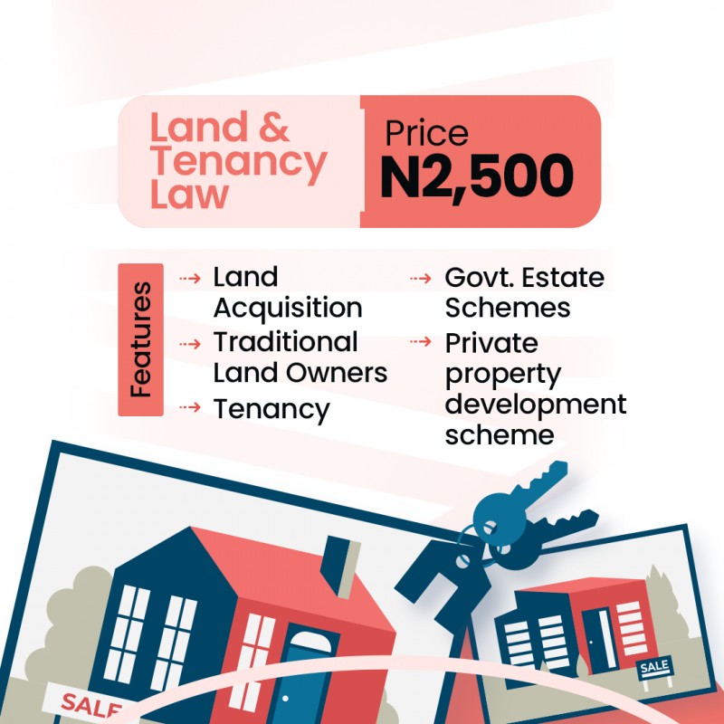 Buy LAND AND TENANCY LAW by Emerald Golden Academy on Selar