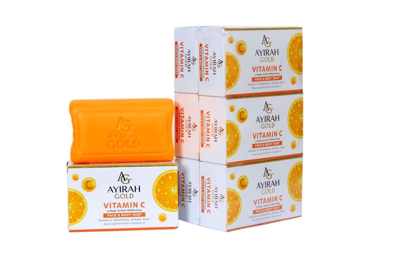 Buy AYIRAH GOLD SOAP 180G by Exalted Okafor on Selar