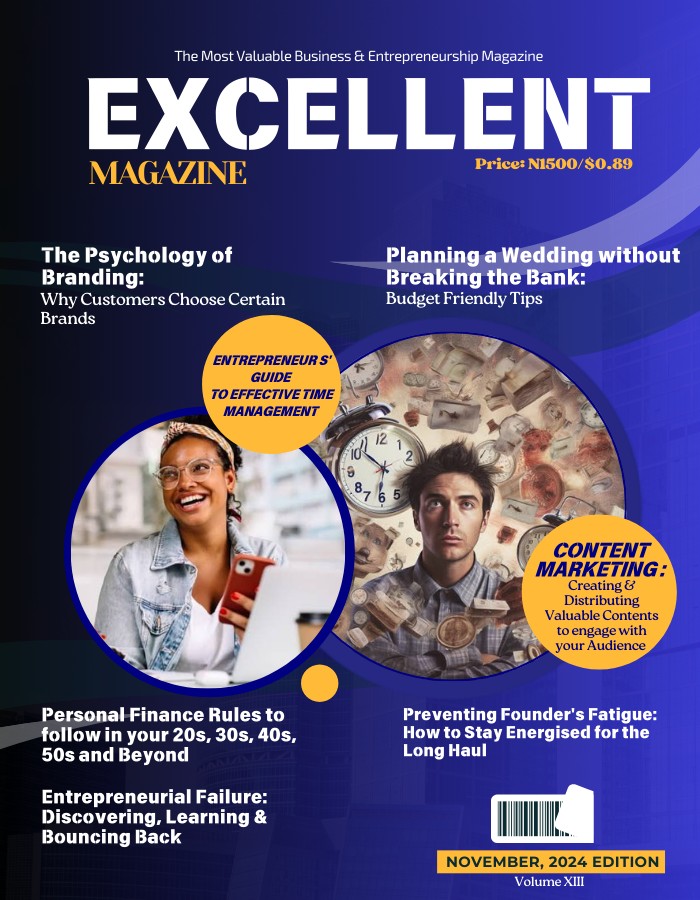 Buy Excellent Magazine _ Edition XIII by Excellent Media Network on Selar