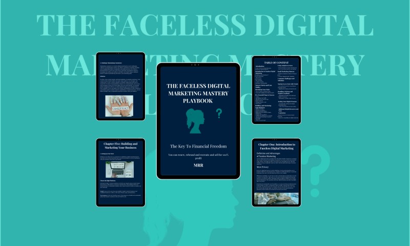 Buy The Faceless Digital Marketing Mastery Playbook by Faceless ...