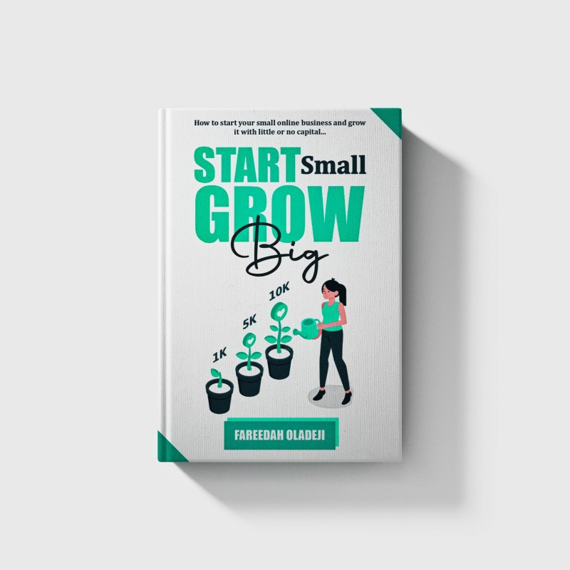 Buy Start Small - Grow Big! by Fareedah Oladeji (Sales Doctor) on Selar