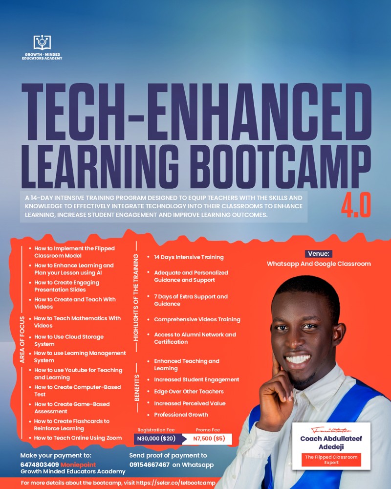 Buy Tech-Enhanced Learning Bootcamp by Abdullateef Adedeji - The ...