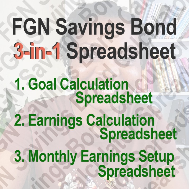 Buy FGN Savings Bond 3-in-1 Spreadsheet by Flo Madubike on Selar