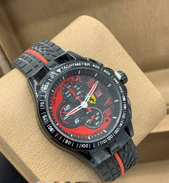 Buy Unique Ferrari Watch by Flotech-ICTHub Ltd on Selar