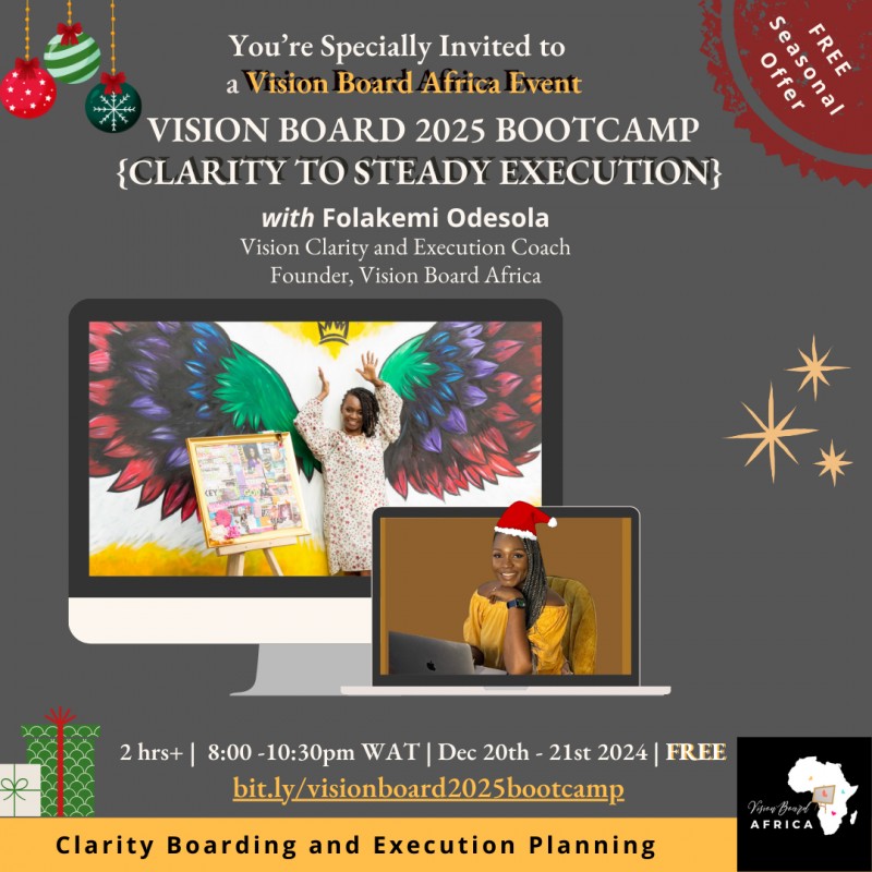 Get Vision Board 2025 [Clarity to Steady Execution] Bootcamp by ...