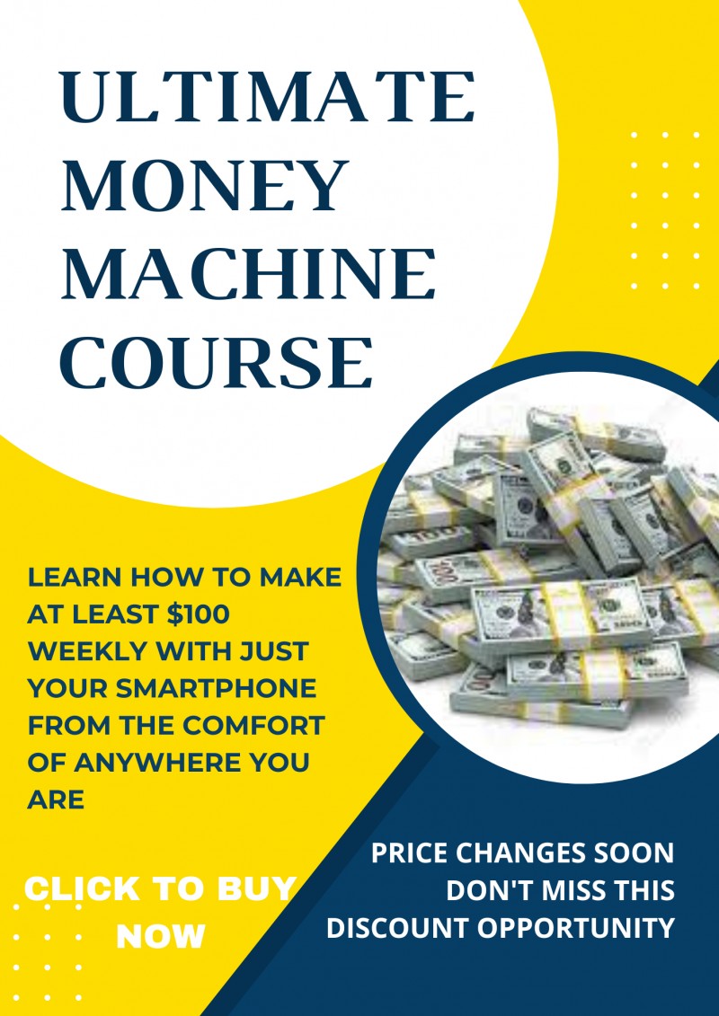 Buy The Ultimate Money Machine Course by Folorunso Oreoluwa on Selar