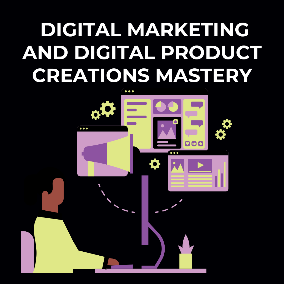 Buy DIGITAL MARKETING AND DIGITAL PRODUCT CREATIONS MASTERY by LIFTED ...
