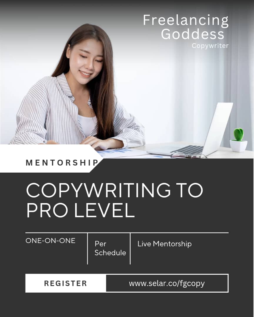Buy Copywriting to PRO Level by Freelancing Goddess on Selar