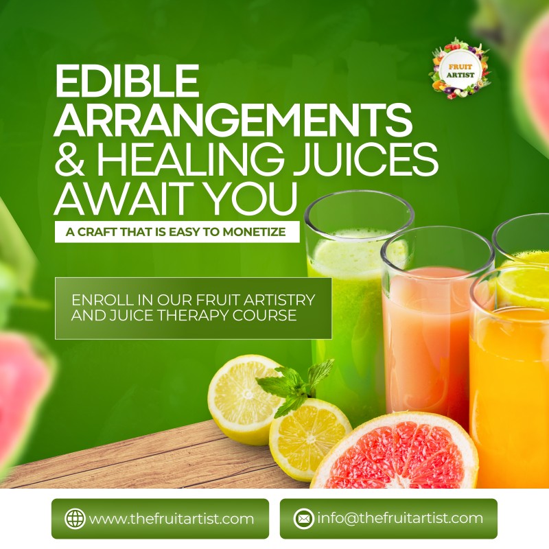 Buy Become A Certified Fruit Artist And Juice Therapist by Fruit Artist ...