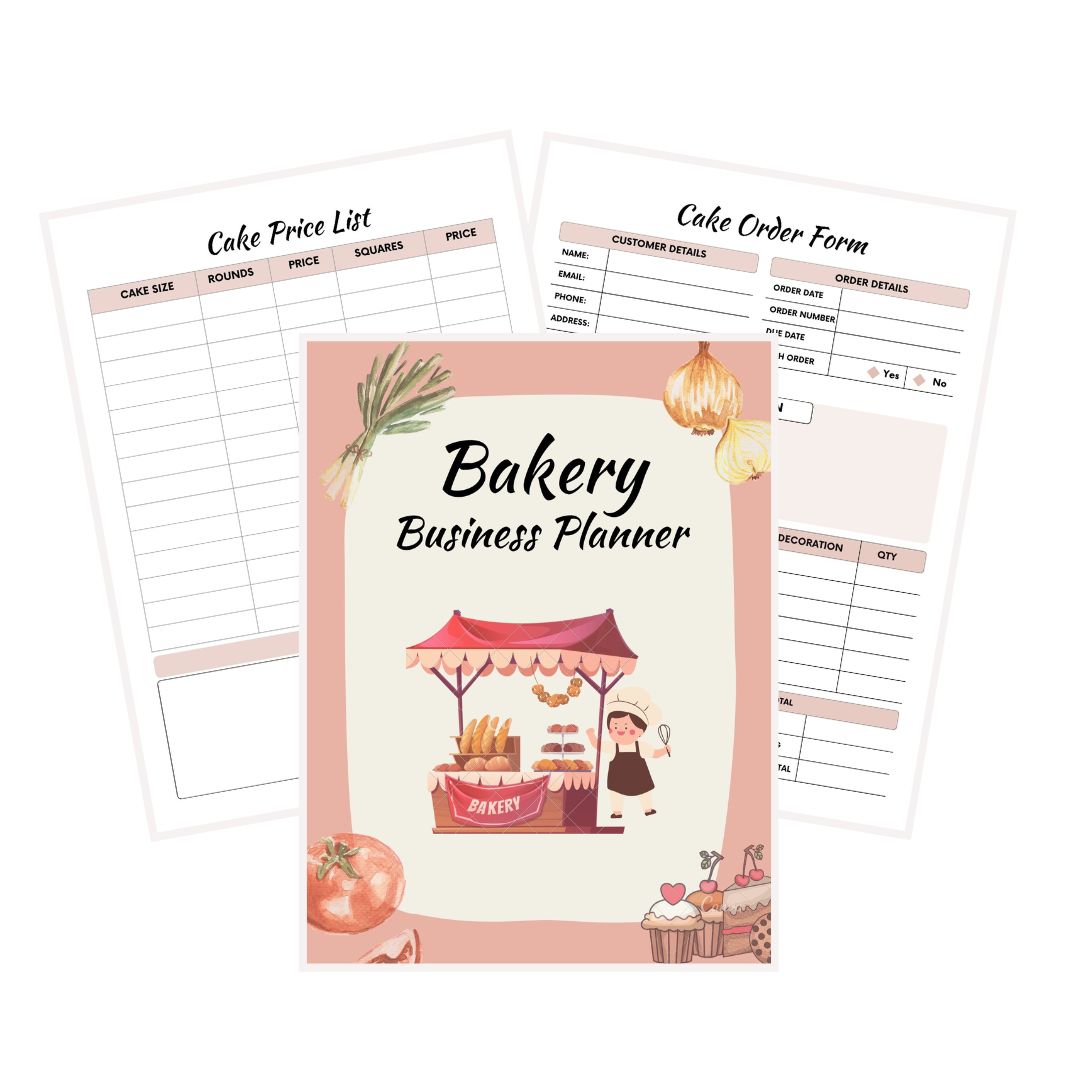 Buy Bakery Business Planner by Gatsy Cakes on Selar