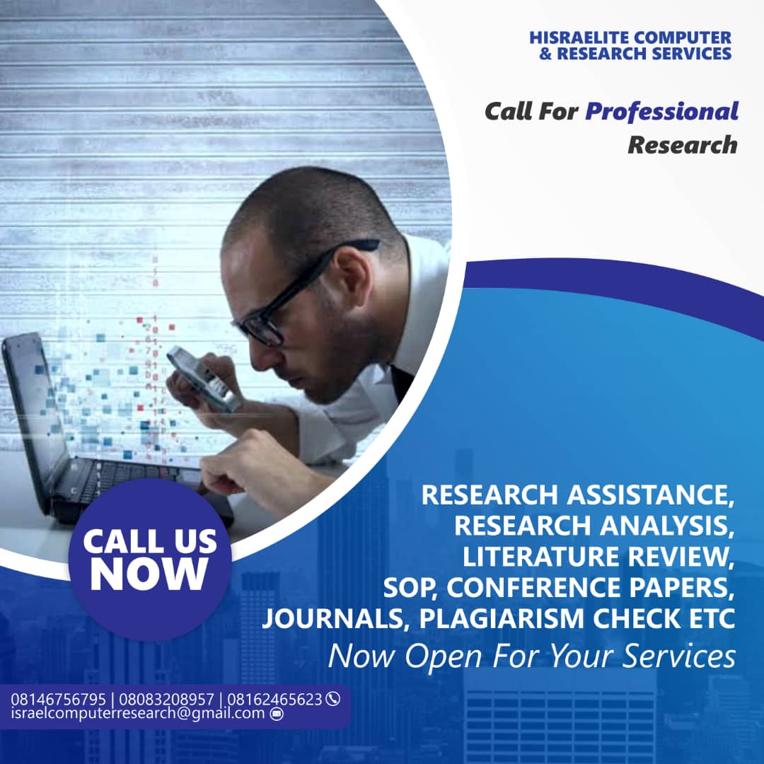 Get Research Support Services by Gbeminiyi Oluwasola on Selar