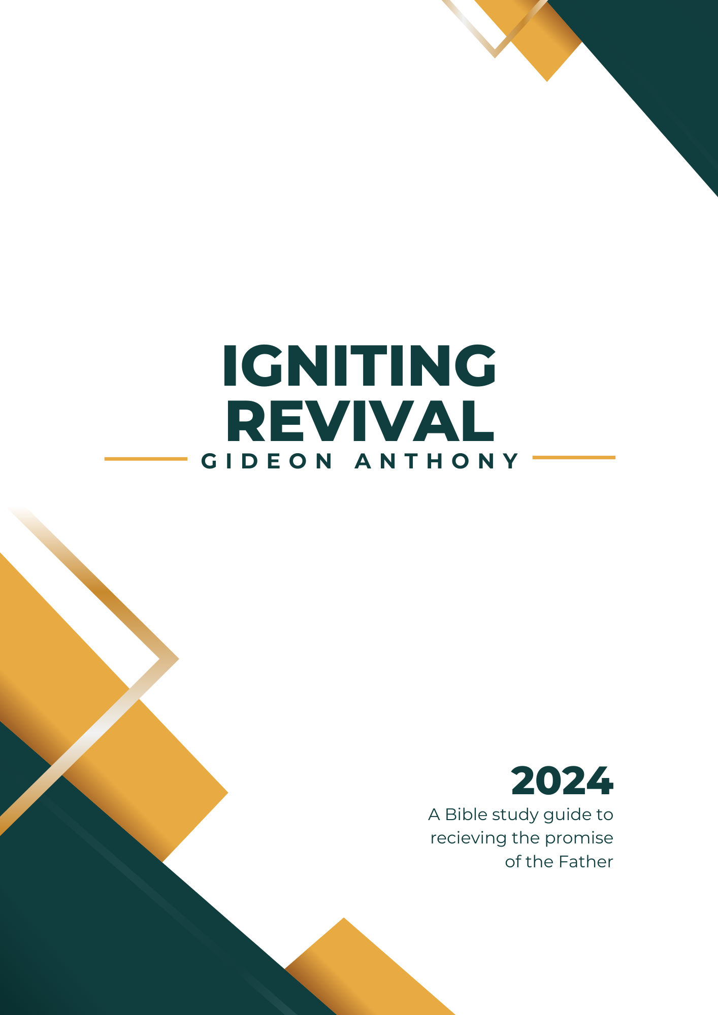Buy Igniting Revival by Gideon Anthony on Selar