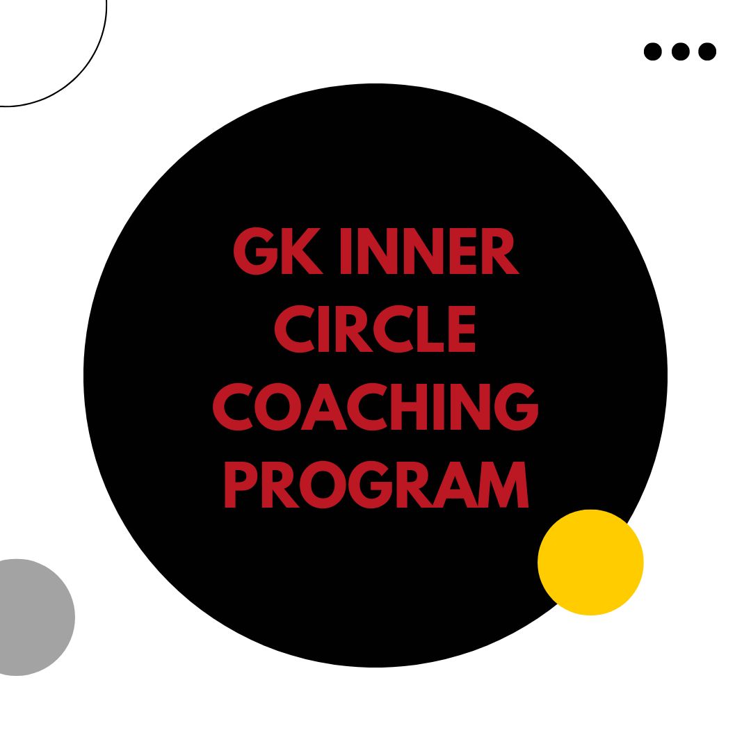 Buy GK Inner Circle Coaching Program by Gilbert Kimbi on Selar