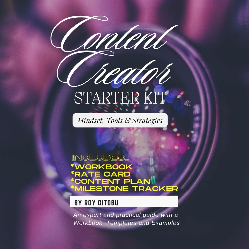 Buy Content Creator Starter Kit by Gitfam Ventures on Selar